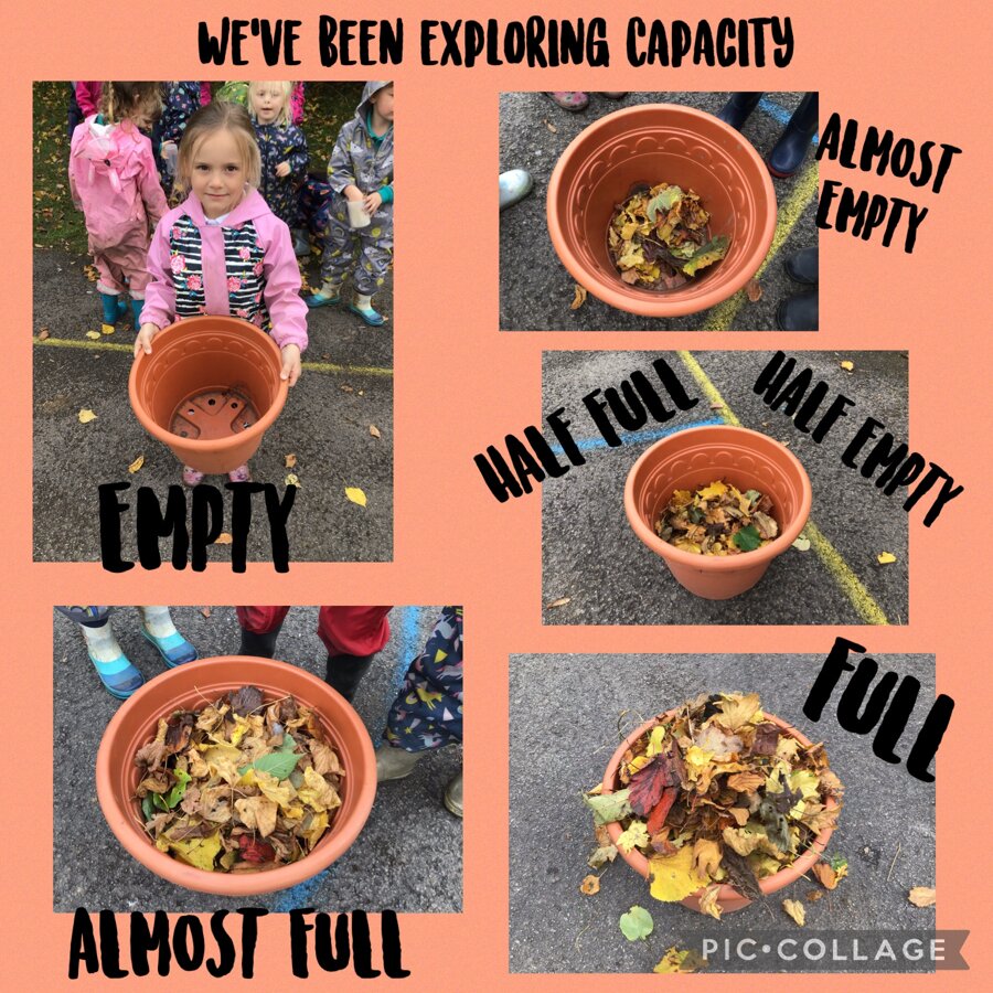 Welly Wednesday - Exploring Capacity | Roseberry Academy Welly Wednesday - Exploring Capacity | Roseberry Academy